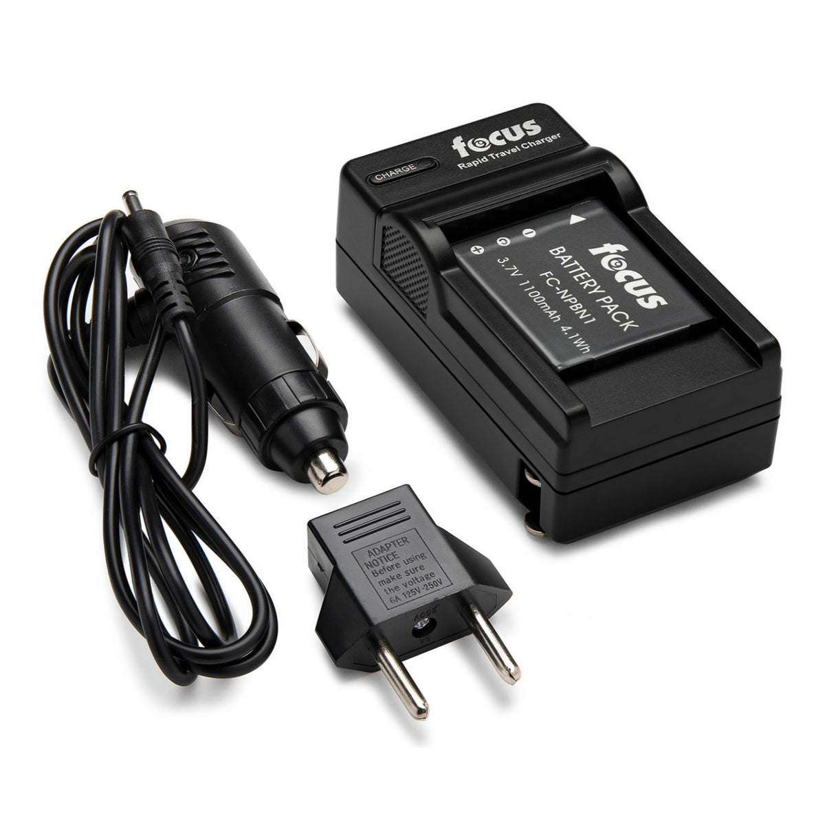 Focus Replacement Rechargeable Lithium-Ion Battery and Charger for Son ...