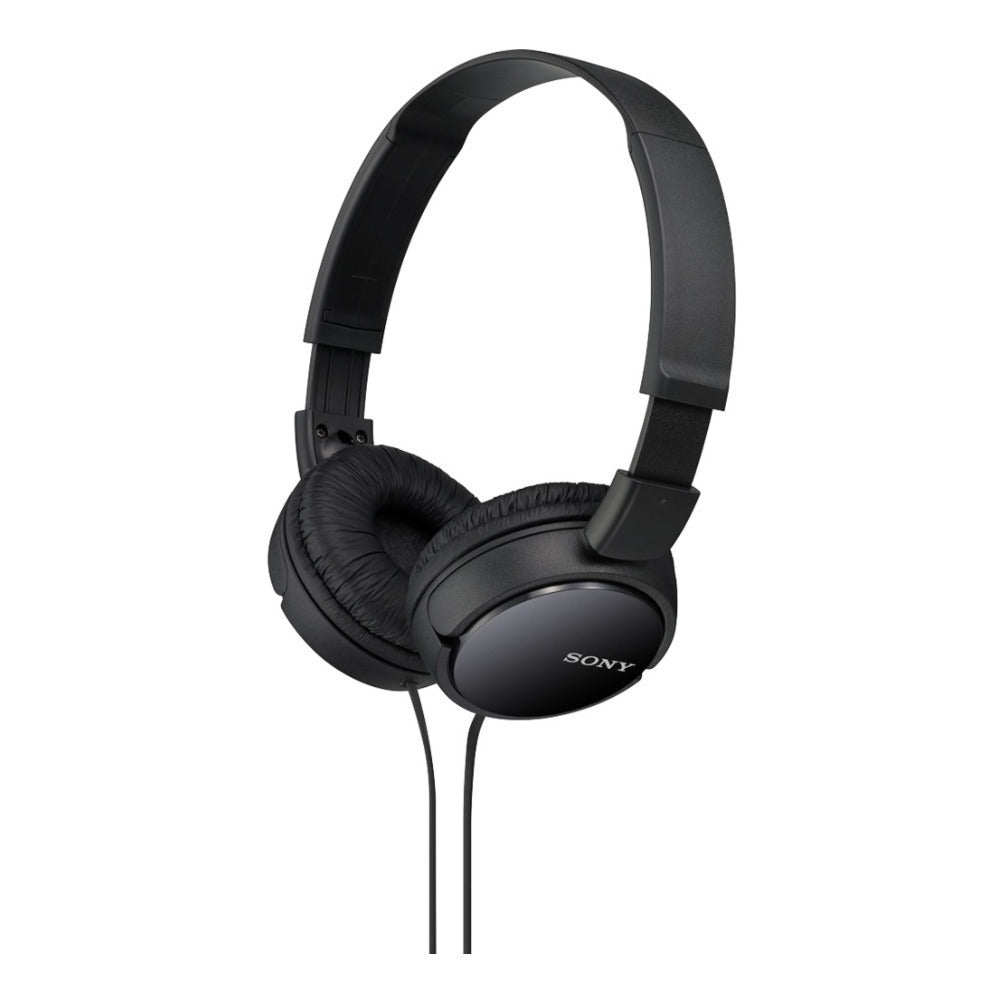 Sony ZX110 Over-Ear Dynamic Stereo Folding Headphones (Black) – Focus ...