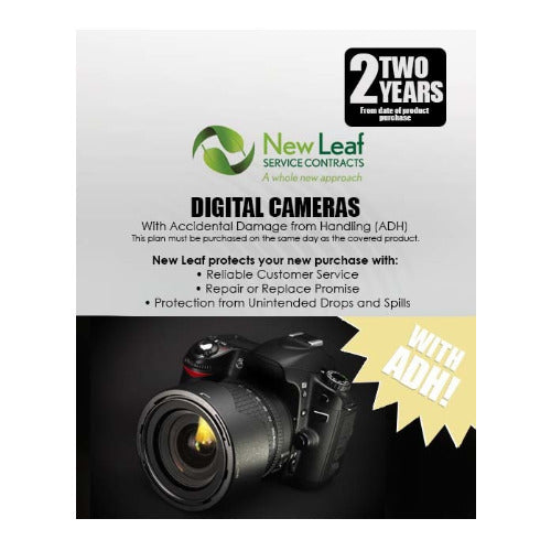 New Leaf 2-Year Digital Cameras Service Plan with ADH for Products Ret ...