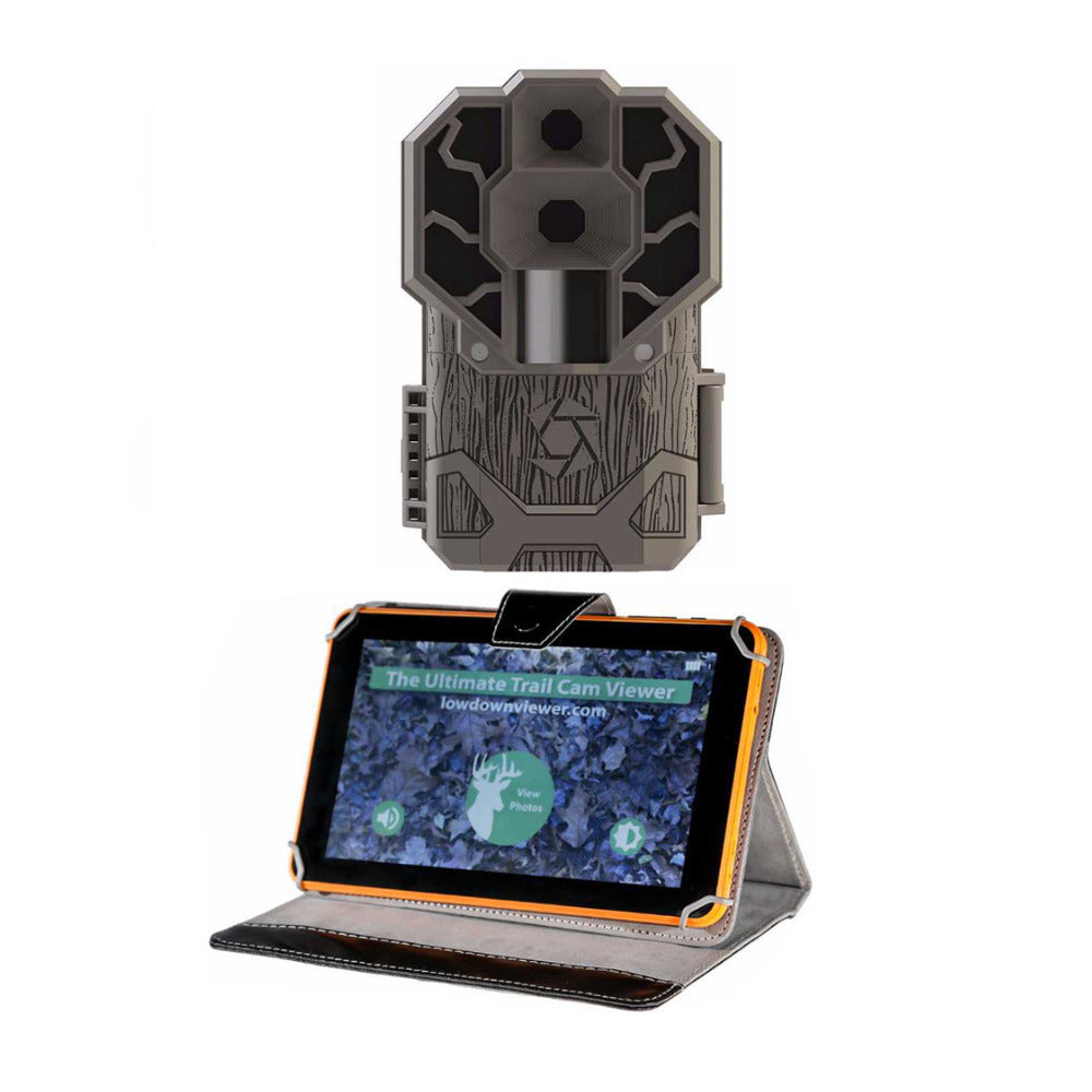 Stealth Cam 30MP/4K Video Trail Camera and Lowdown 9-Inch Image/Video ...