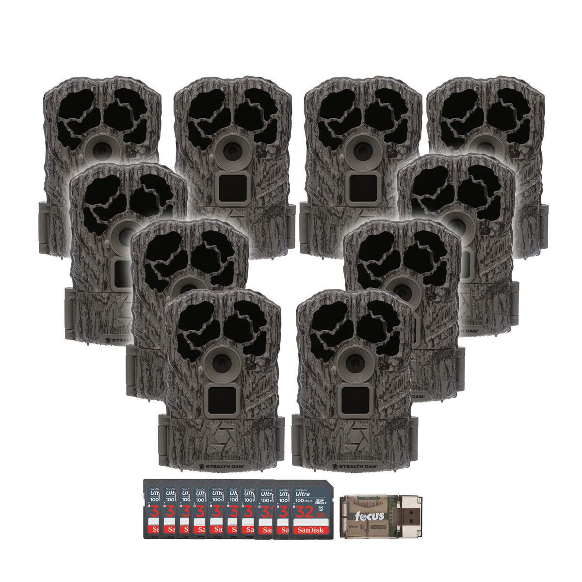 Stealth Cam Browtine 16MP Trail Camera with 32GB SD Card and Reader (1 ...